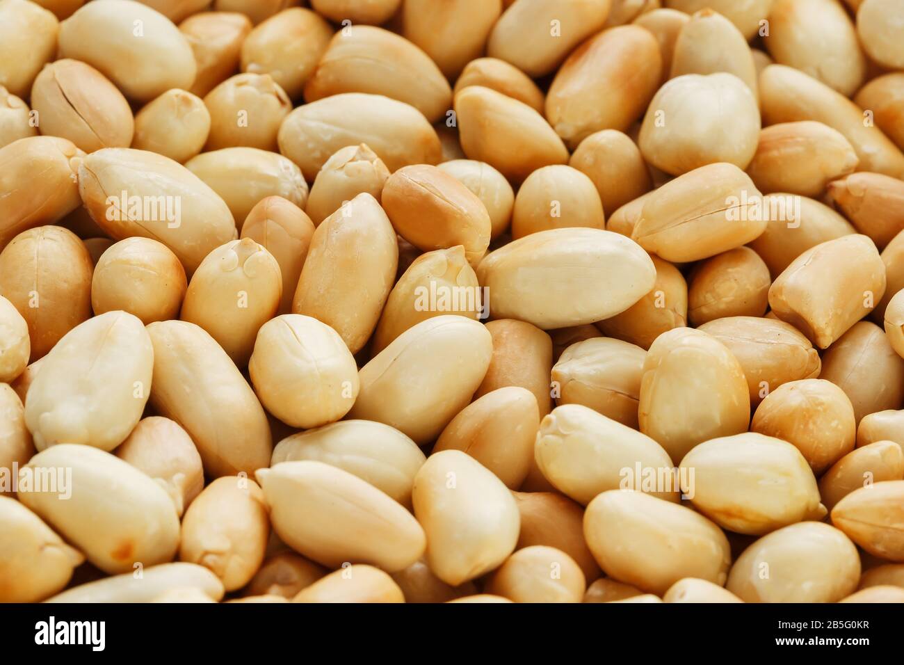 Peanut texture. Food background of peanuts bean. Golden, roasted ...