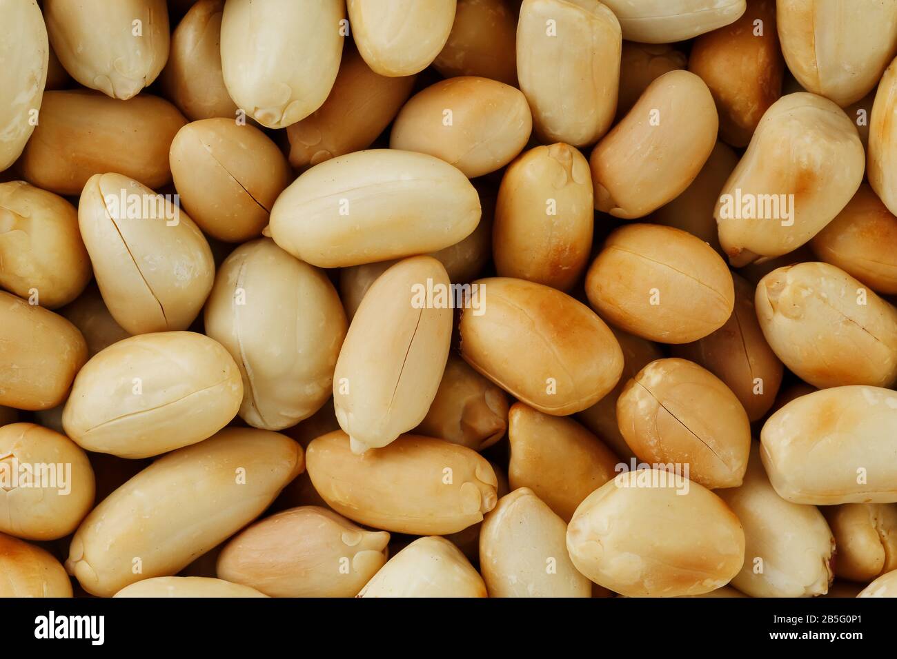Peanut texture. Food background of peanuts bean. Golden, roasted ...