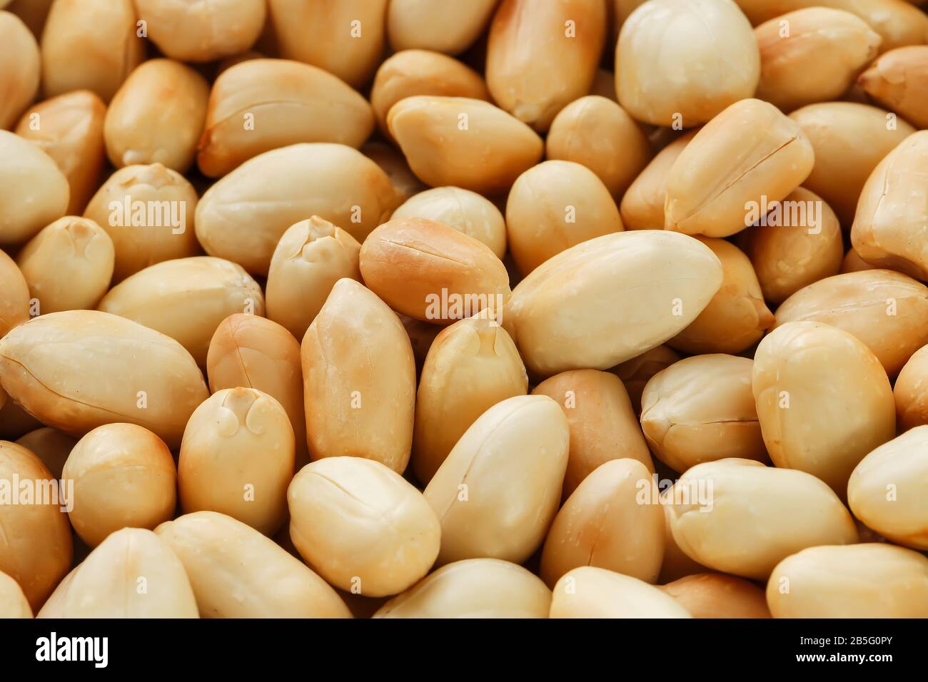 Peanut texture. Food background of peanuts bean. Golden, roasted ...