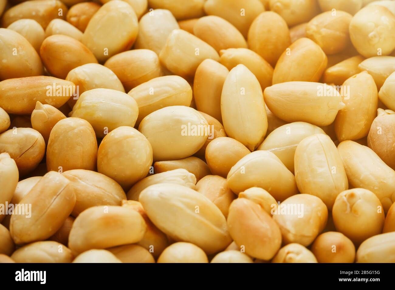 Peanut texture. Food background of peanuts bean. Golden, roasted ...