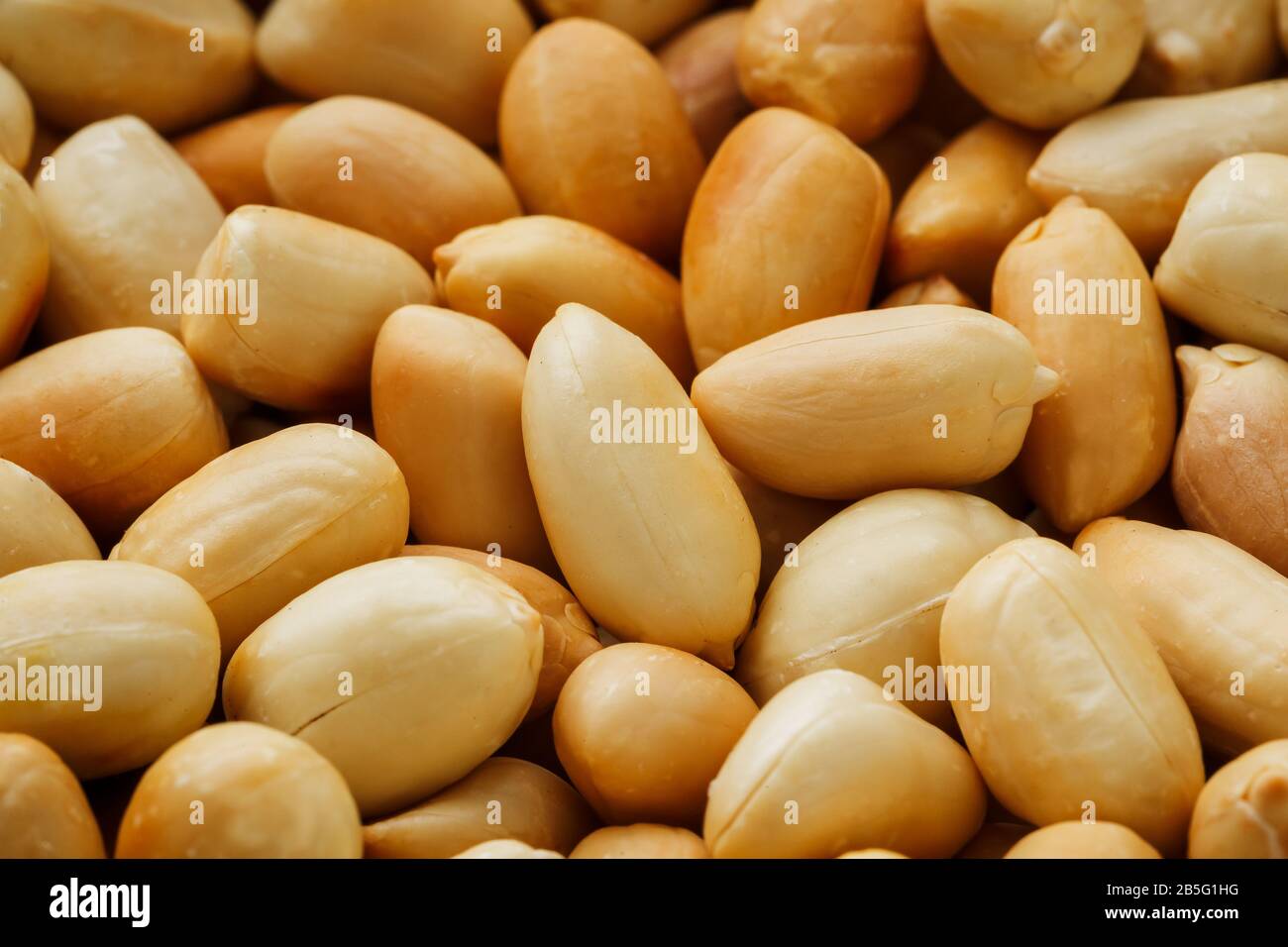 Peanut texture. Food background of peanuts bean. Golden, roasted ...
