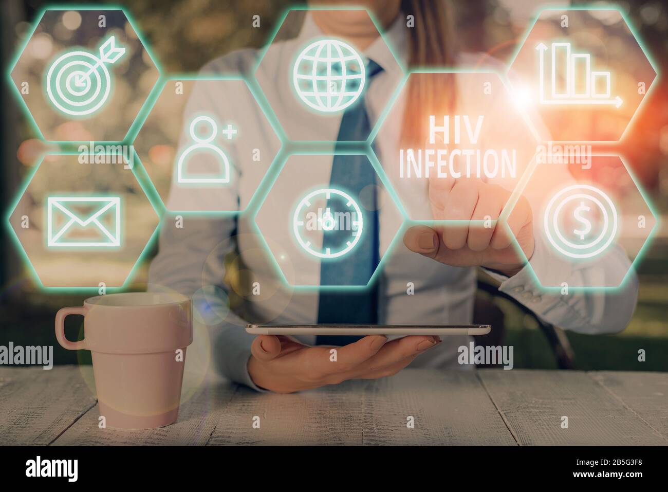 Word writing text Hiv Infection. Business photo showcasing sexually ...