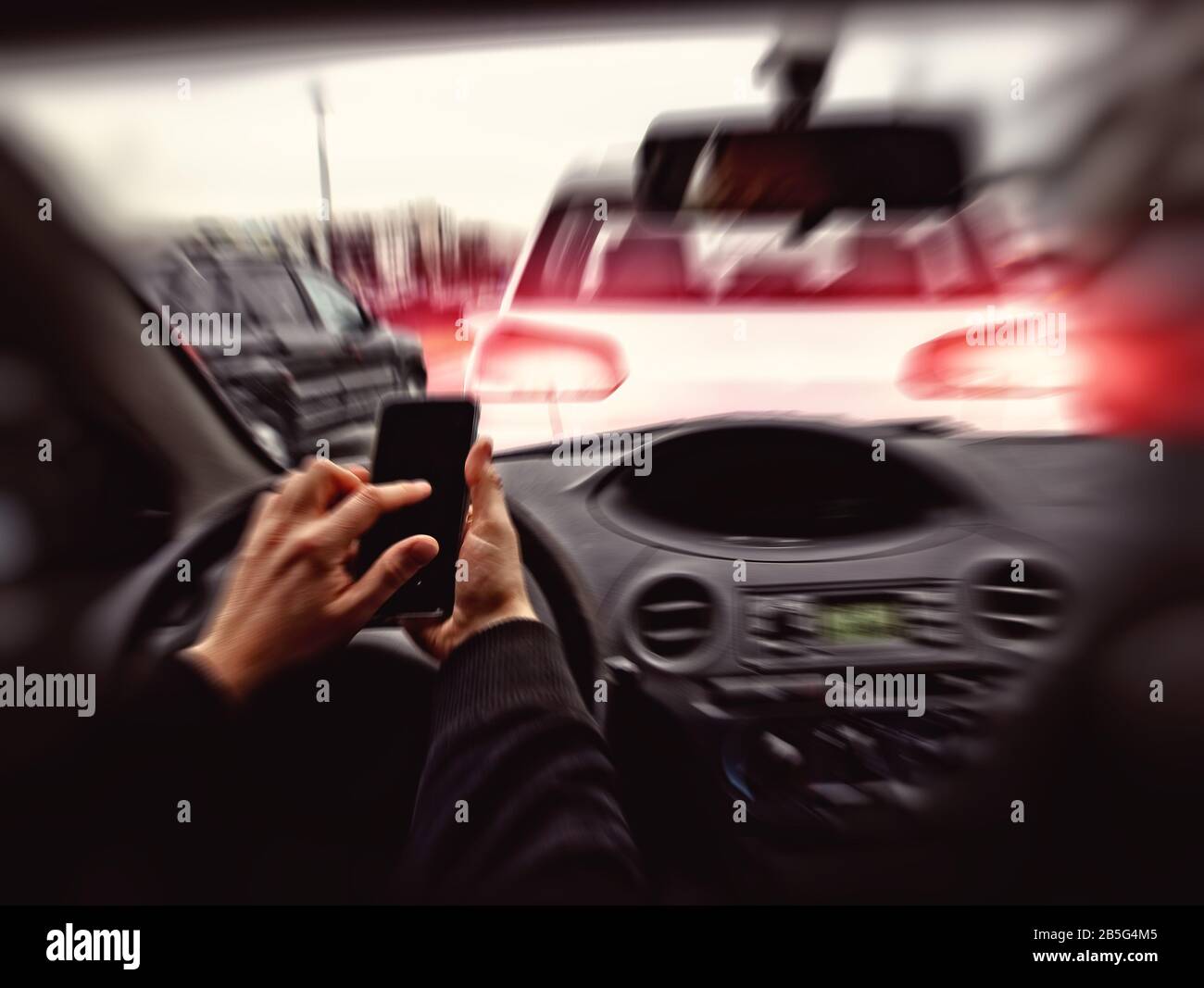 Inattentive driver hi-res stock photography and images - Alamy