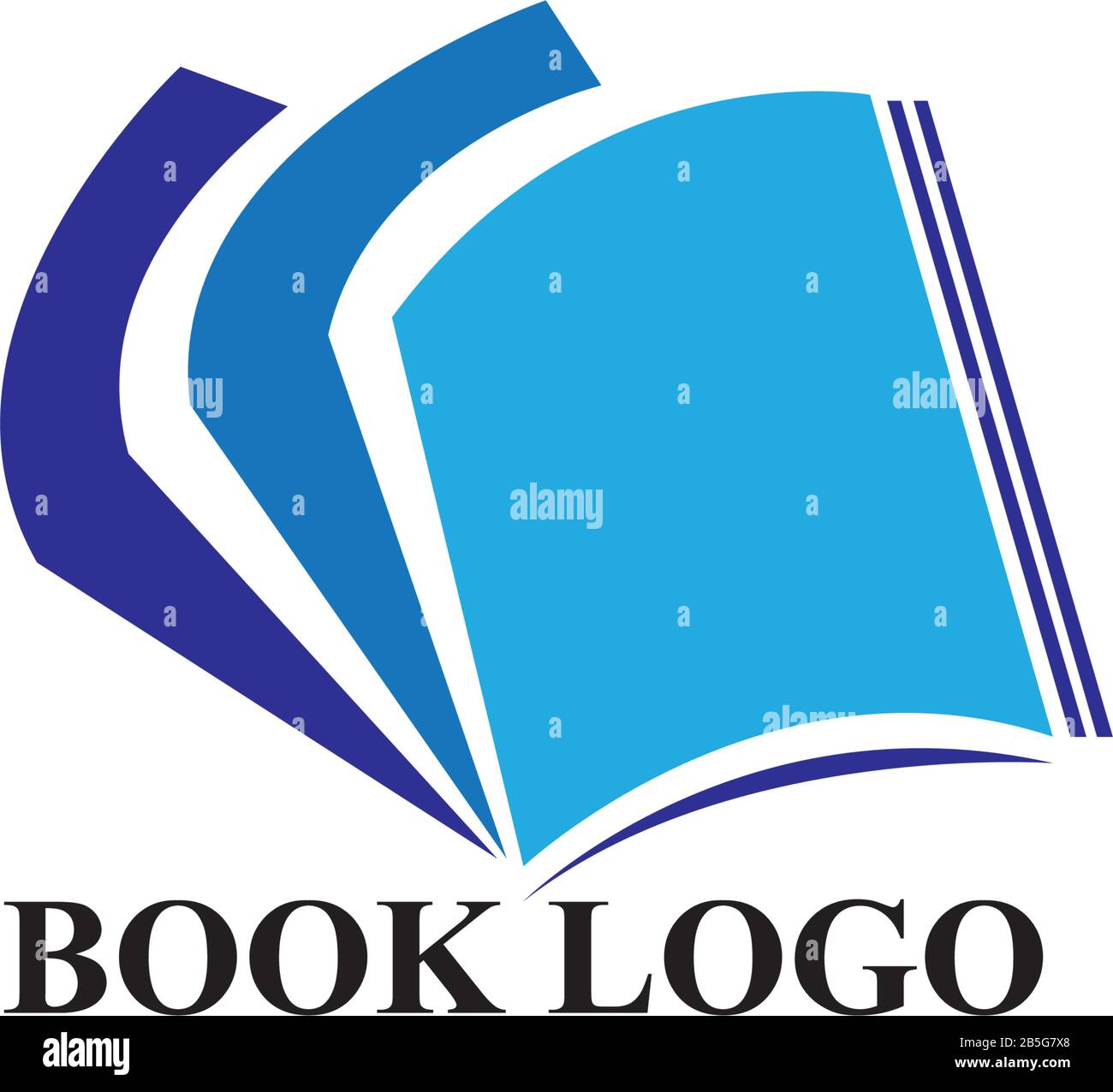 Book education Logo Template vector Illustration design Stock Vector ...