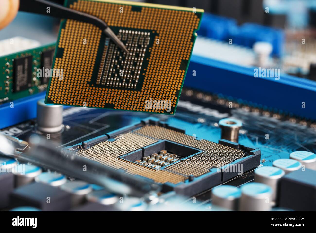 Electronic engineer of computer technology. Maintenance computer cpu ...