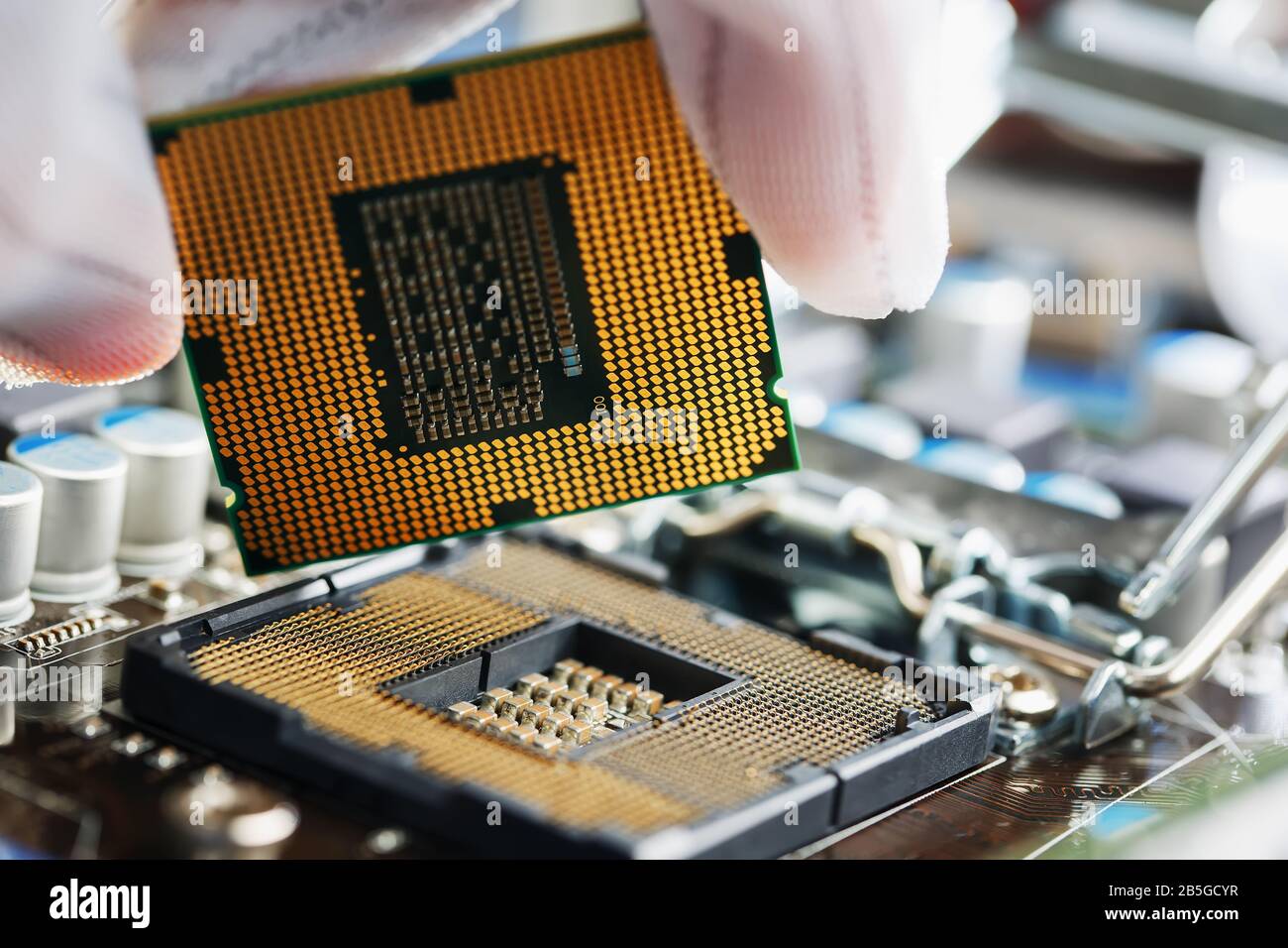 Electronic engineer of computer technology. Maintenance computer cpu ...