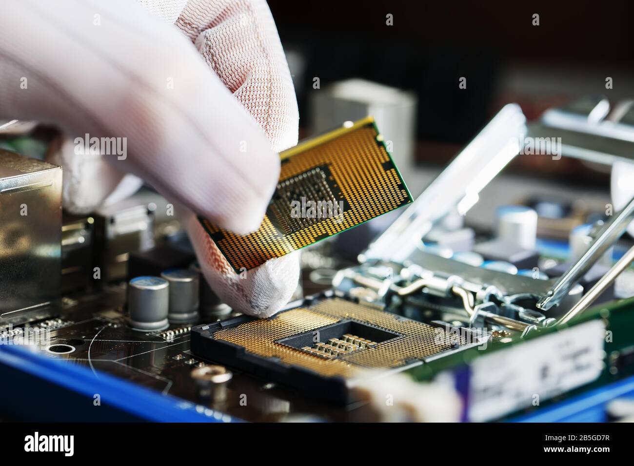 Electronic engineer of computer technology. Maintenance computer cpu ...