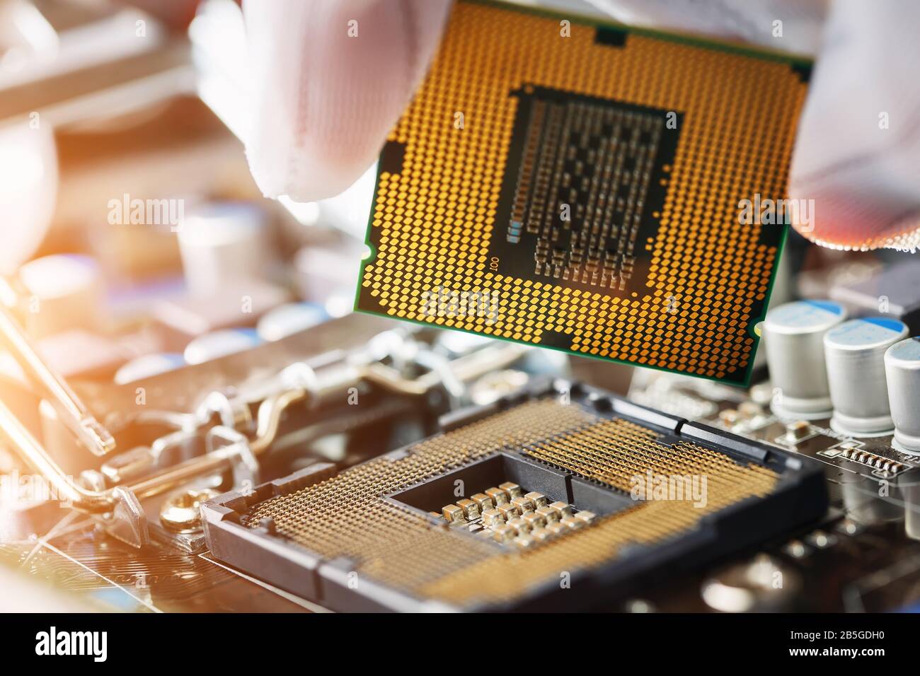 Electronic engineer of computer technology. Maintenance computer cpu ...