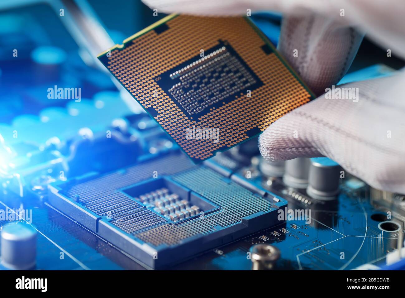 Electronic engineer of computer technology. Maintenance computer cpu ...