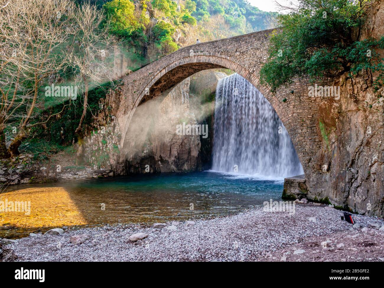 Bridge greece hi-res stock photography and images - Alamy