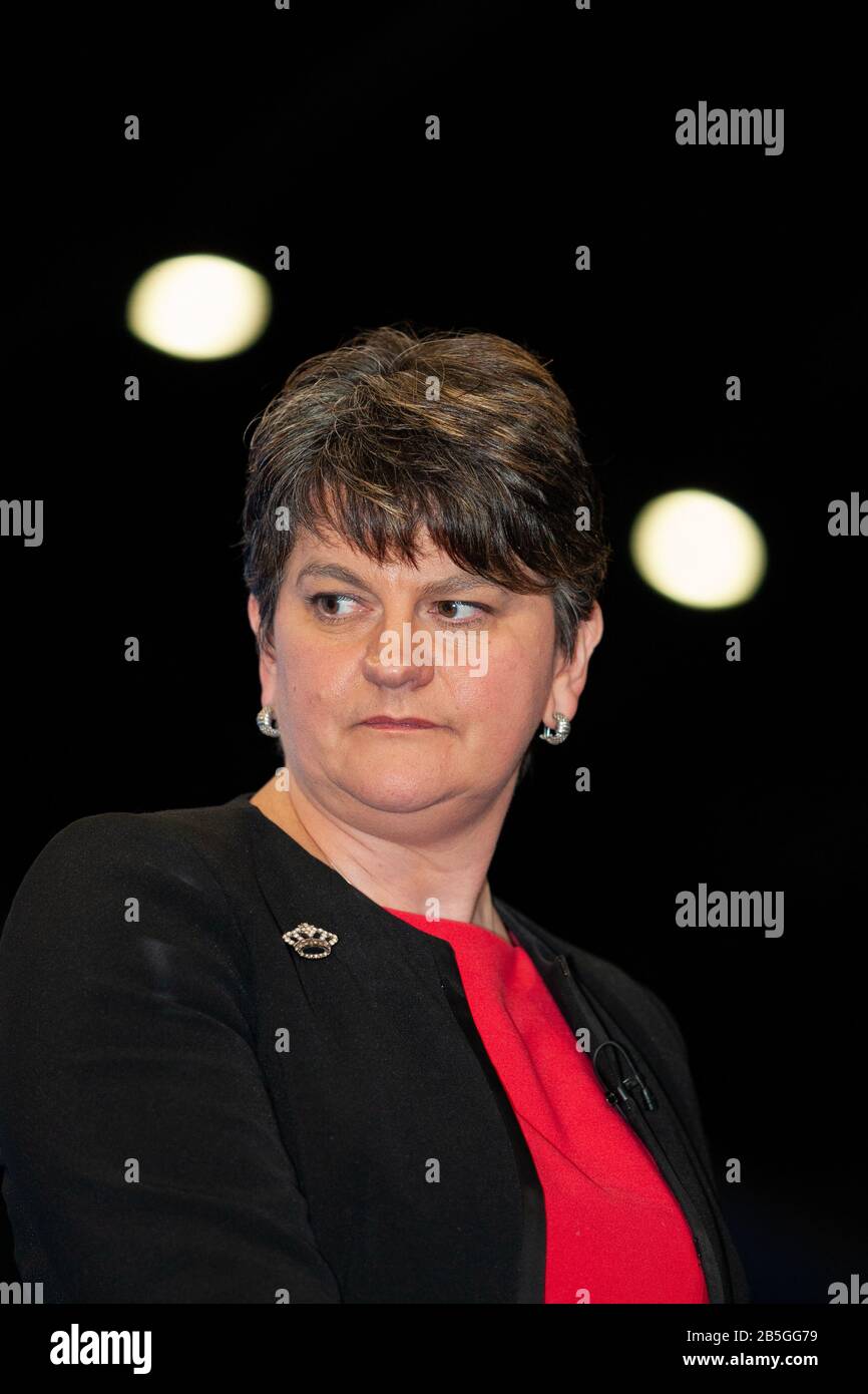 Belfast,UK 9th June 2017 Arlene Foster at UK General Election Count in ...