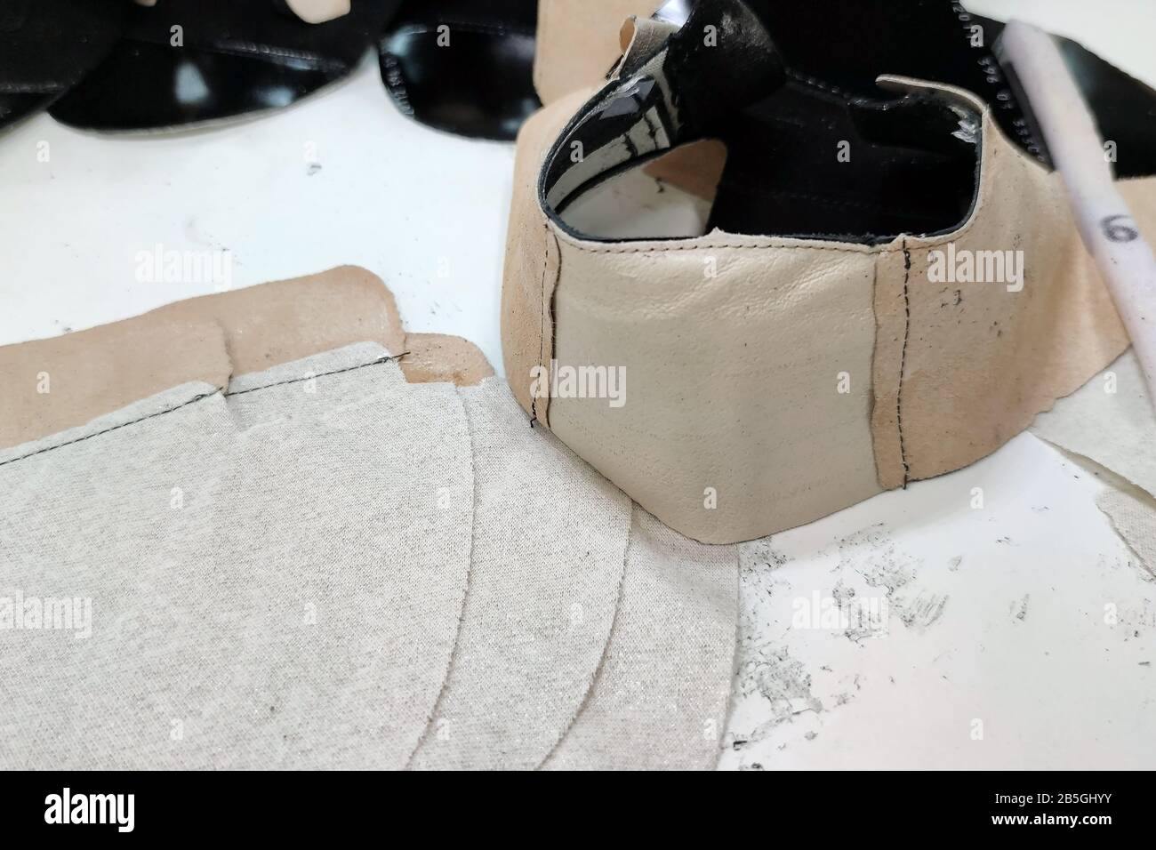 Footwear manufacturing hi-res stock photography and images - Alamy