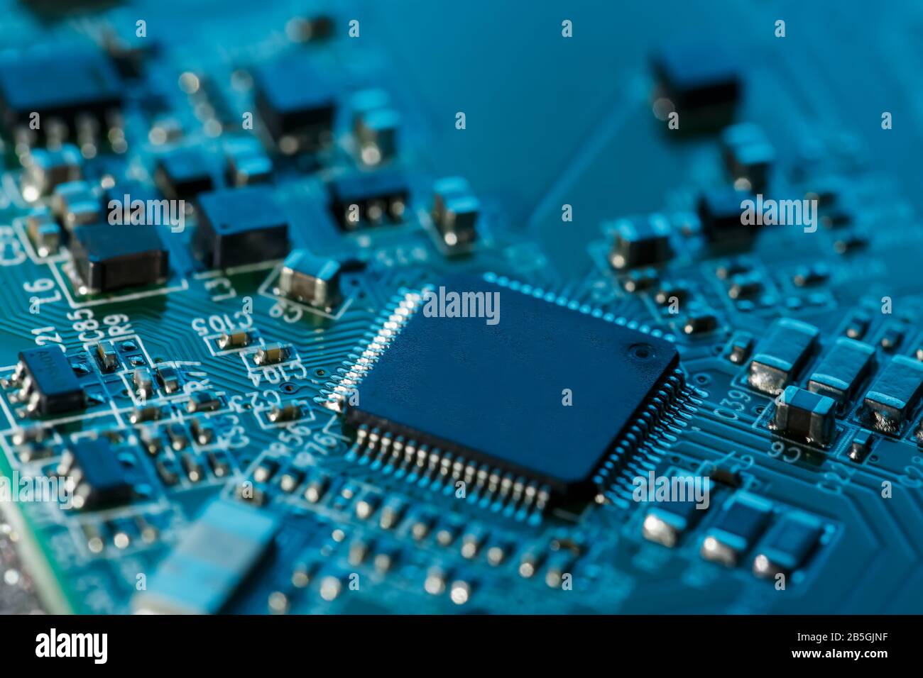Computer Chips Manufacturing High Resolution Stock Photography and ...