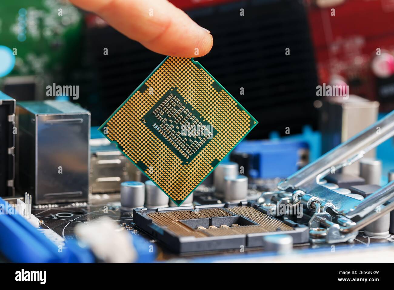 Electronic engineer of computer technology. Maintenance computer cpu ...