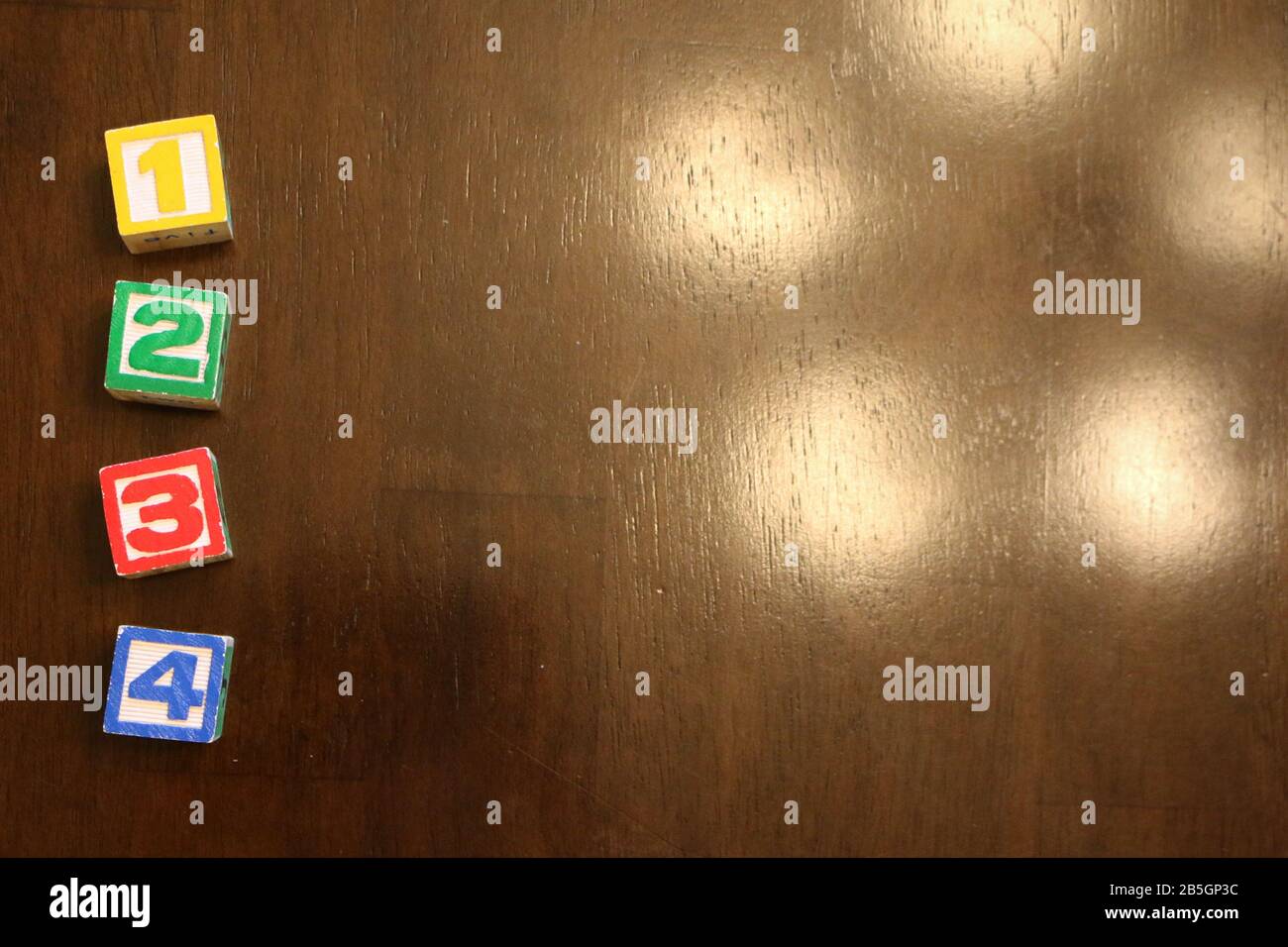 Stack of colored alphabet wooden toy blocks on background Stock Photo ...