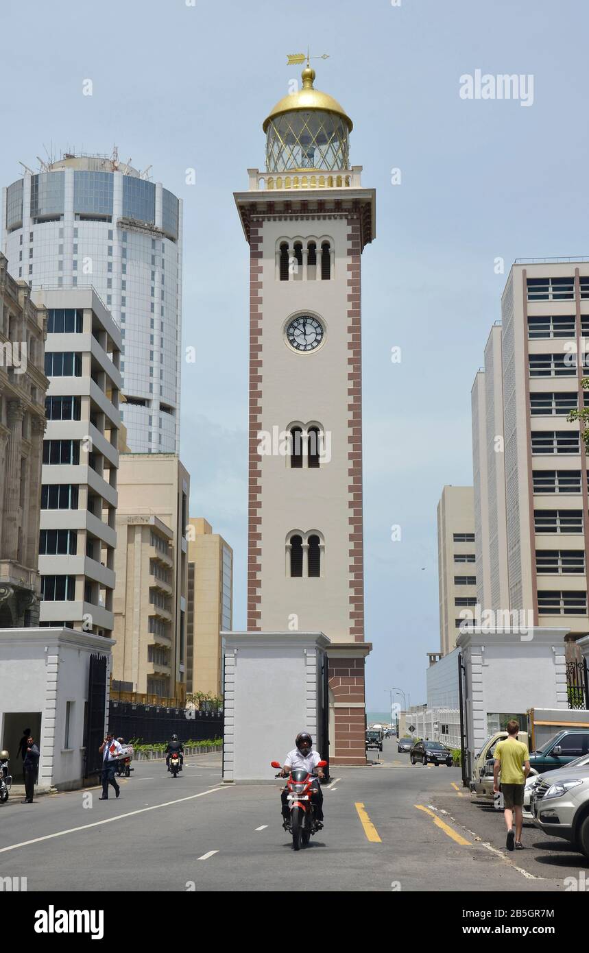 Leuchtturm, Chatham Street, Colombo, Sri Lanka Stock Photo - Alamy