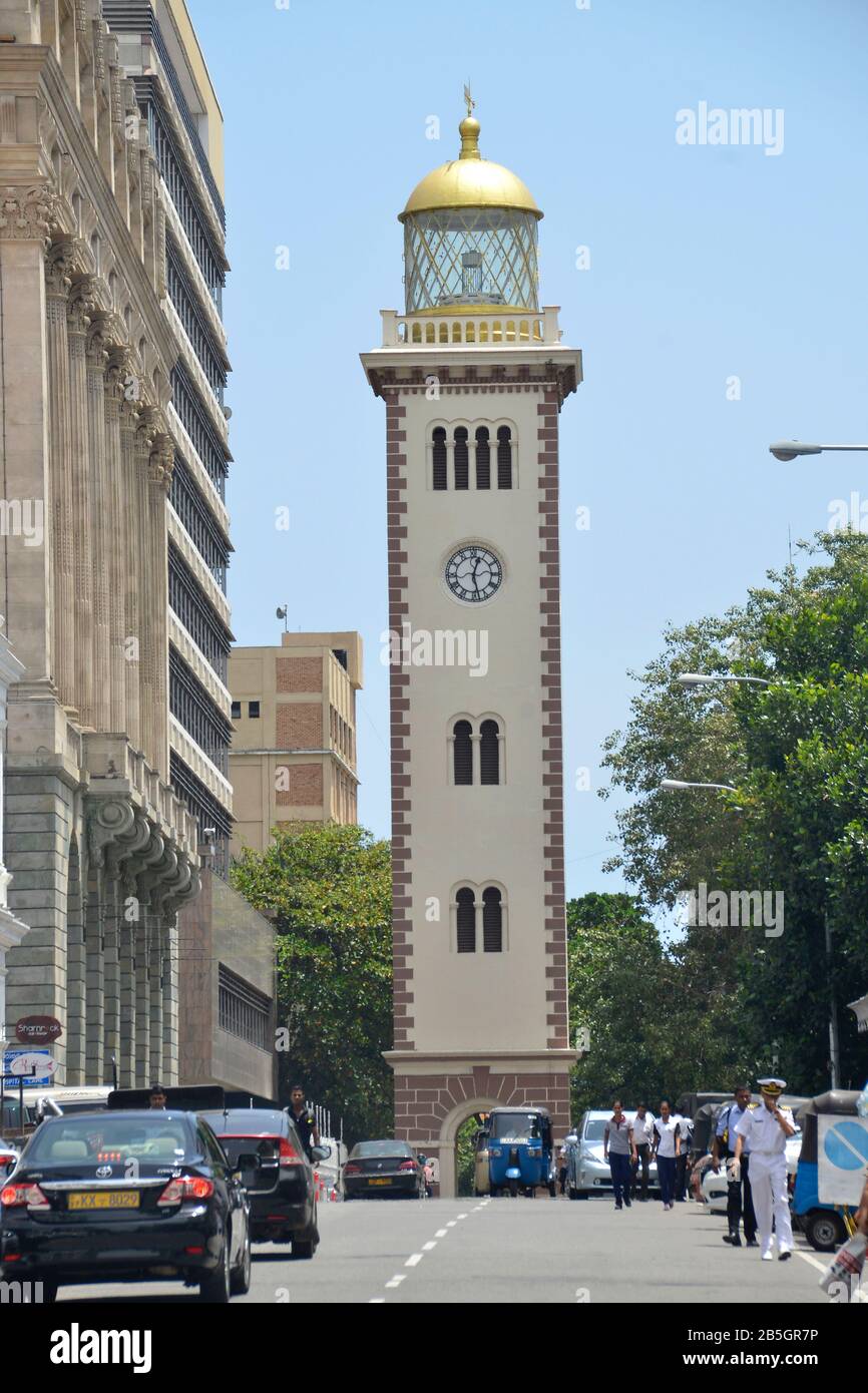 Leuchtturm, Chatham Street, Colombo, Sri Lanka Stock Photo - Alamy
