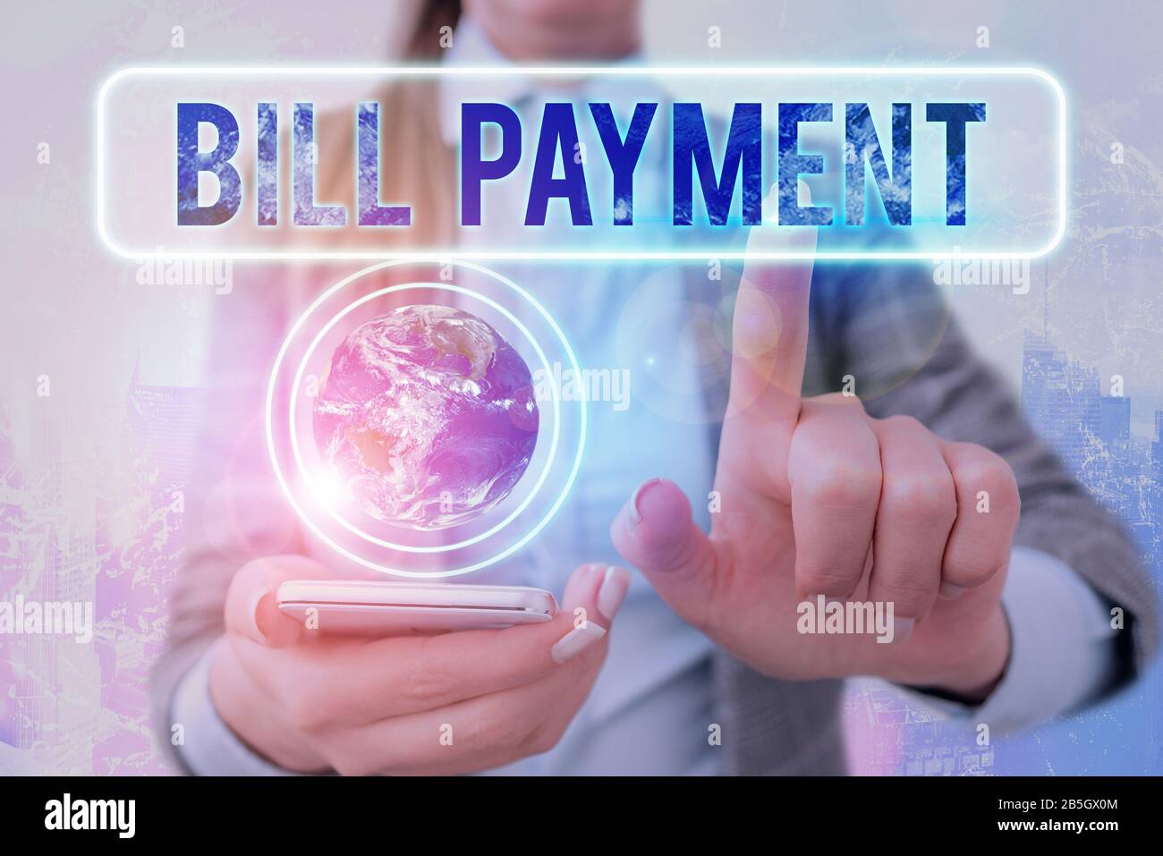 Handwriting text writing Bill Payment. Conceptual photo To give money ...