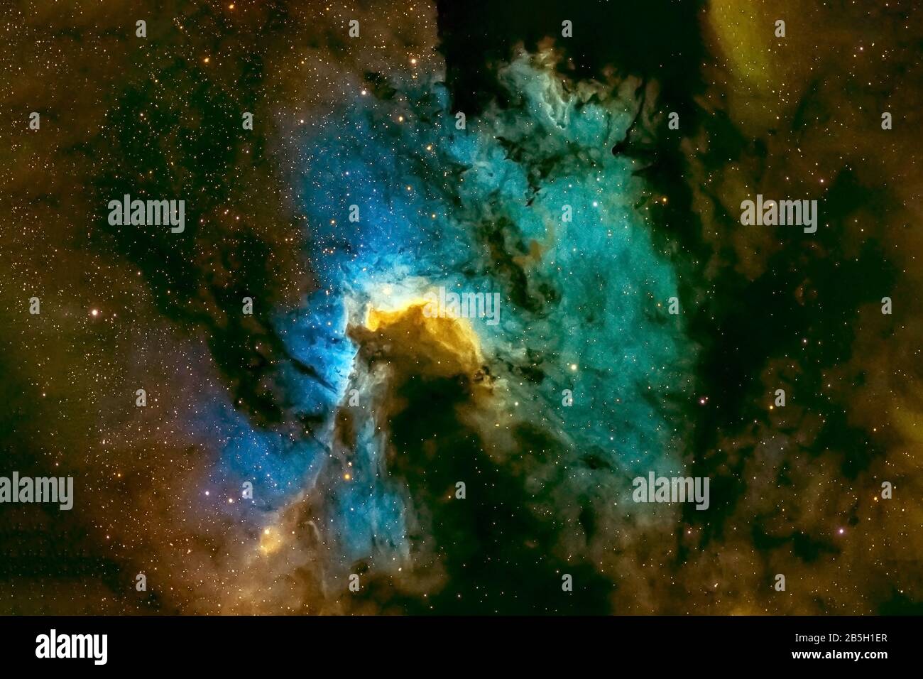 Beautiful space background with nebulae and stars. Elements of this ...