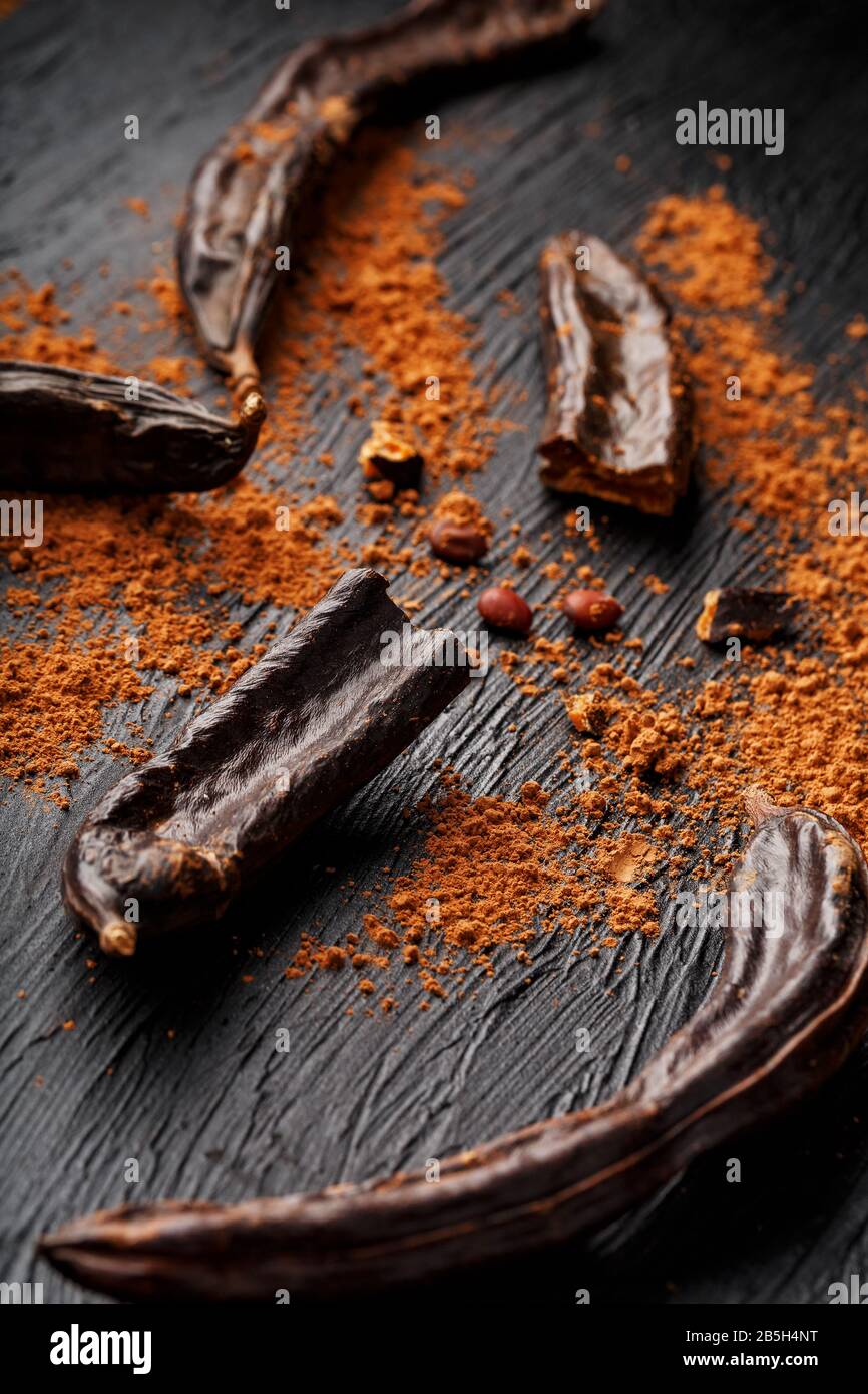 Carob pulp hi-res stock photography and images - Alamy