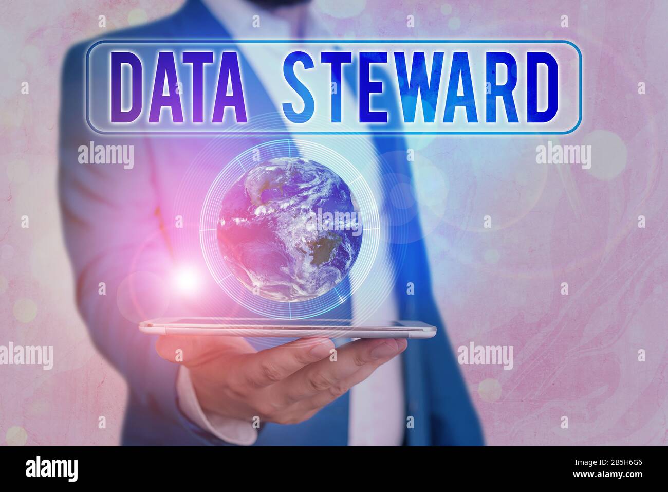 Text sign showing Data Steward. Business photo showcasing responsible ...