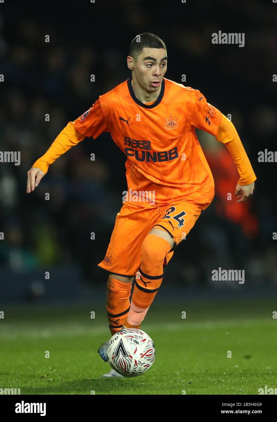 Newcastle United's Miguel Almiron Stock Photo - Alamy