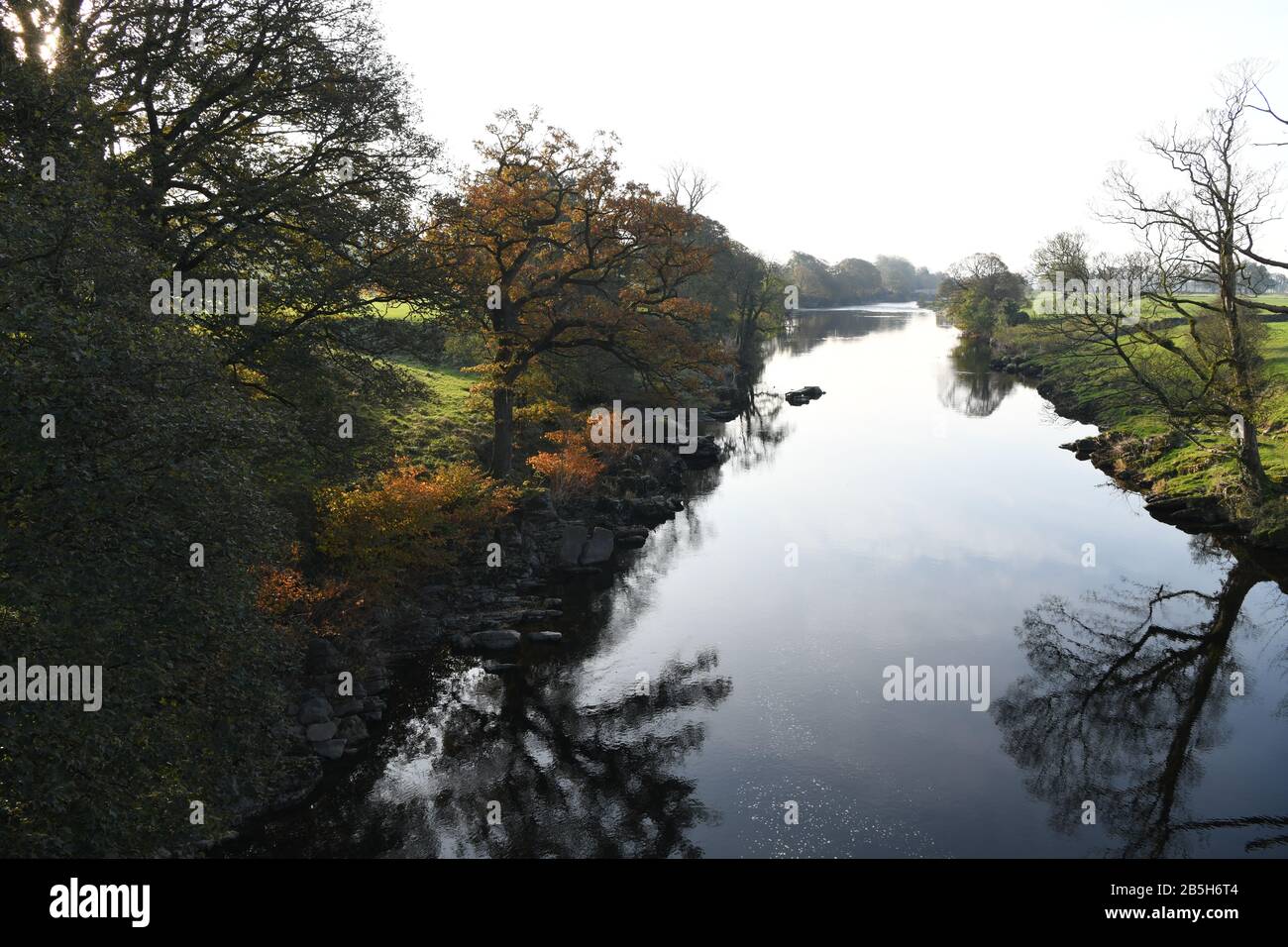 River lune autumn hi-res stock photography and images - Alamy