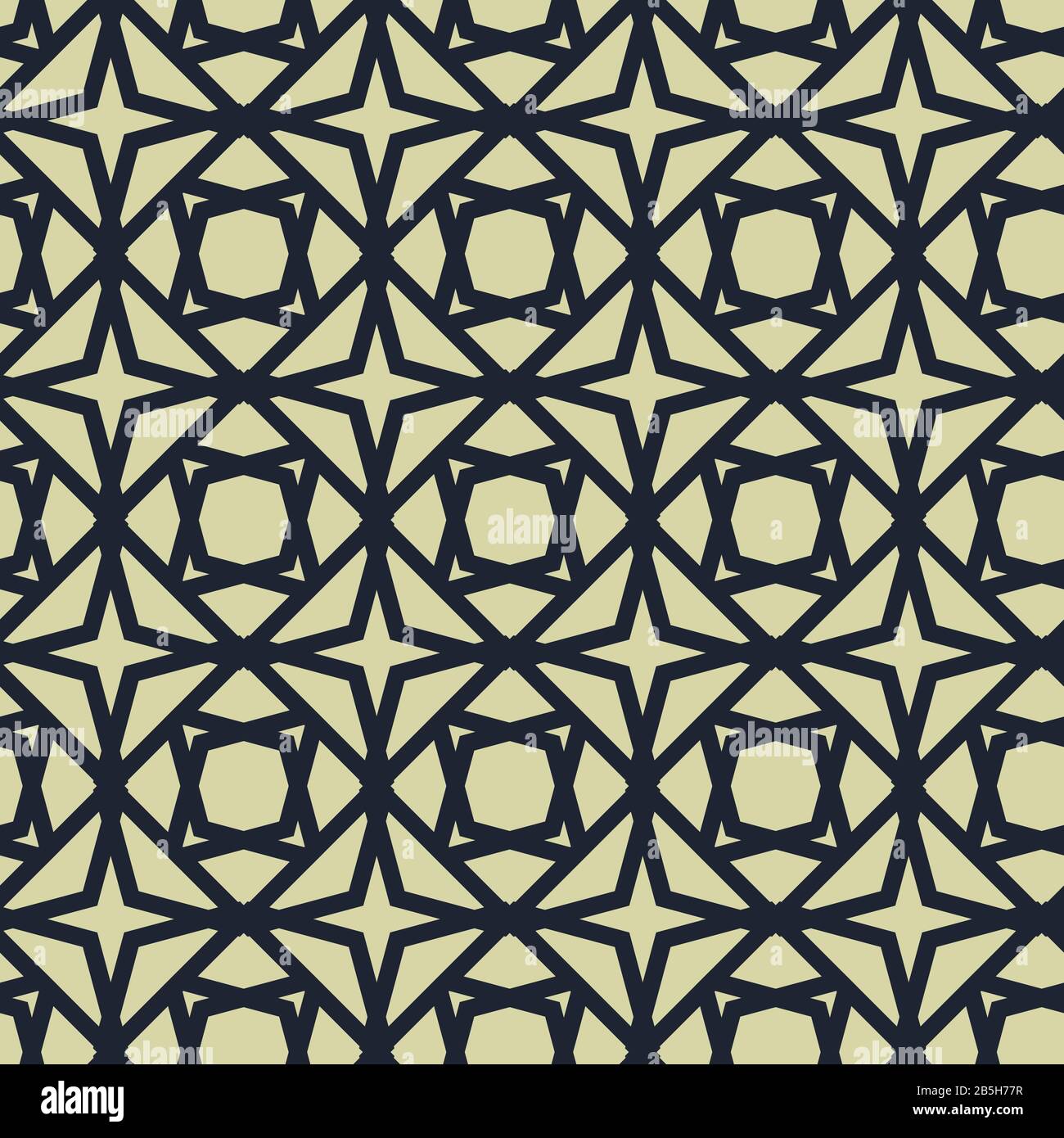 Simple outline geometric seamless pattern or wallpaper in retro style ...
