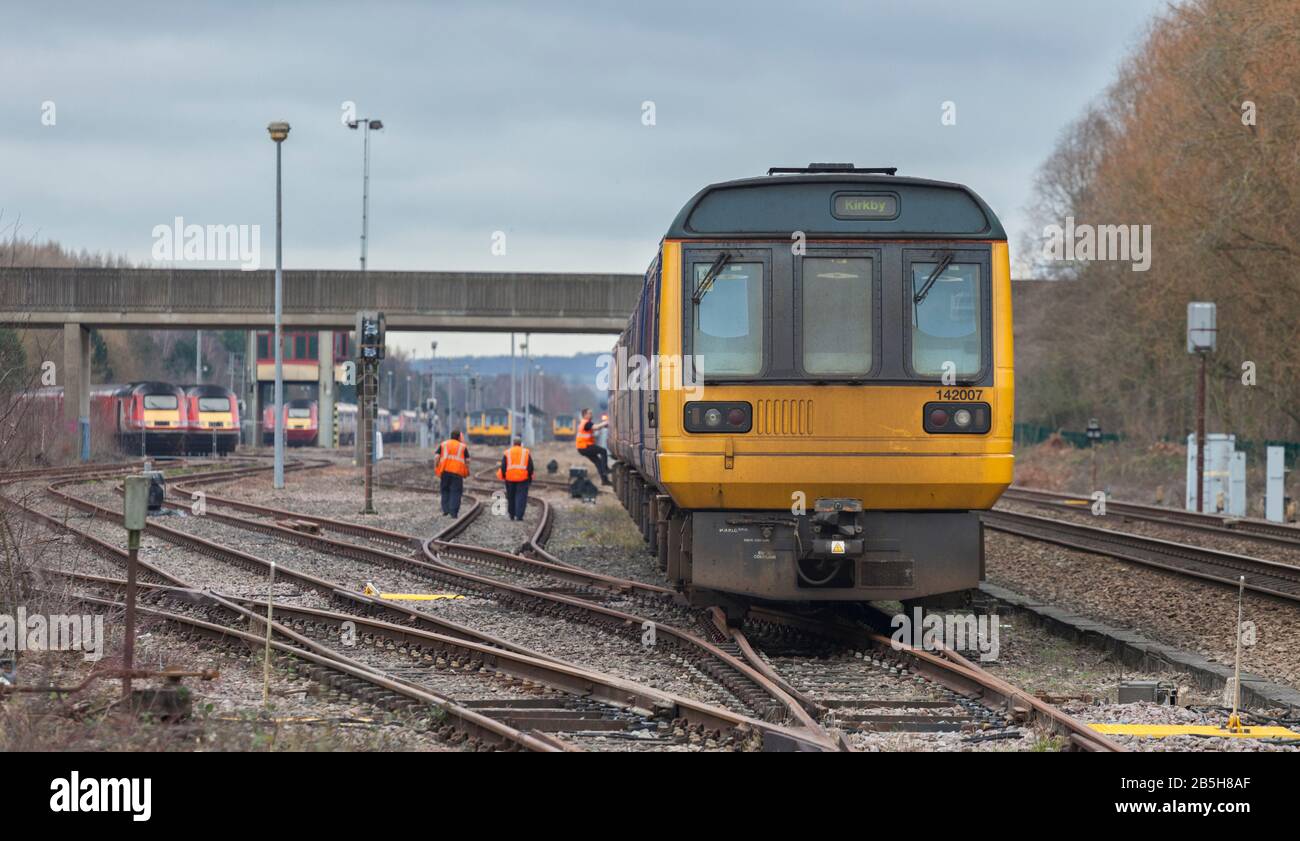 Scrap pacer trains hi-res stock photography and images - Alamy