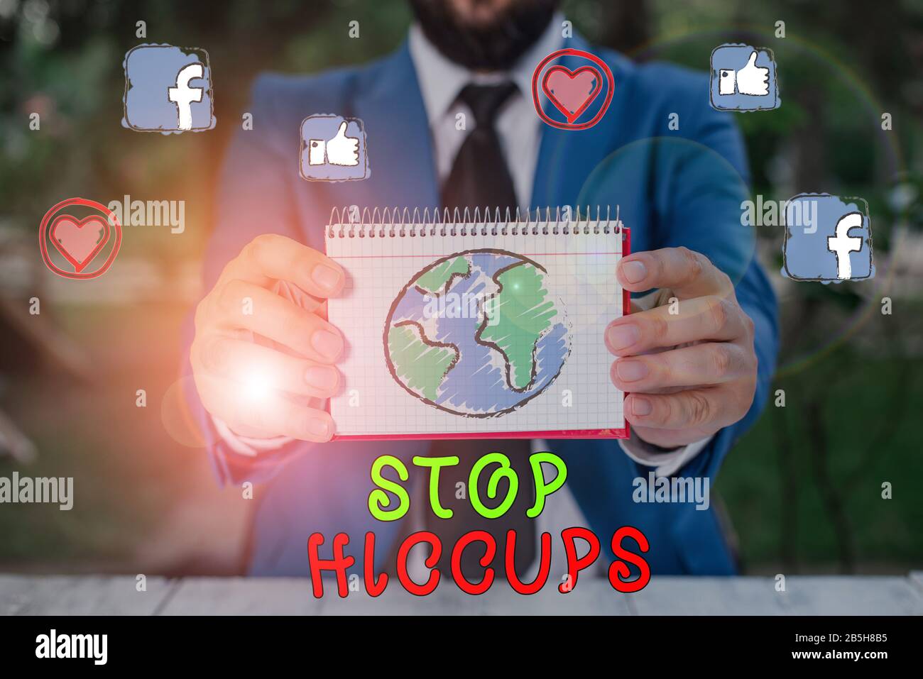 Word writing text Stop Hiccups. Business photo showcasing get rid of ...