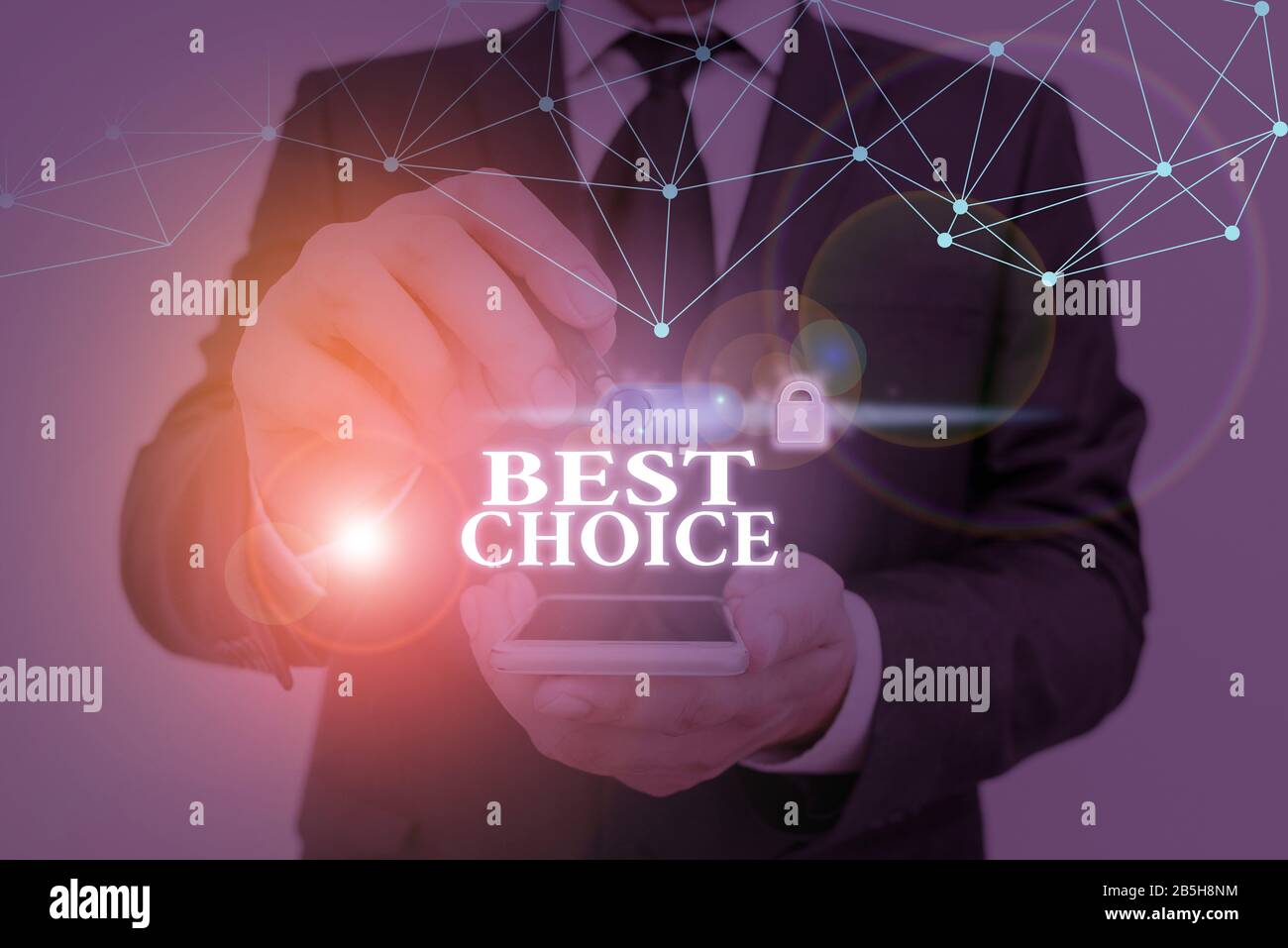 Conceptual hand writing showing Best Choice. Concept meaning of the ...
