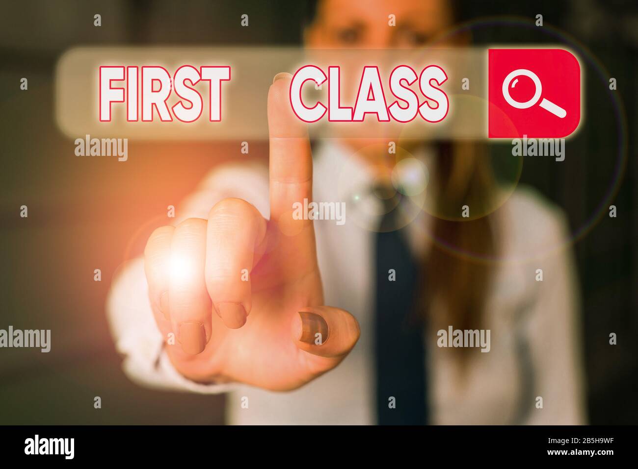 Word writing text First Class. Business photo showcasing the most ...