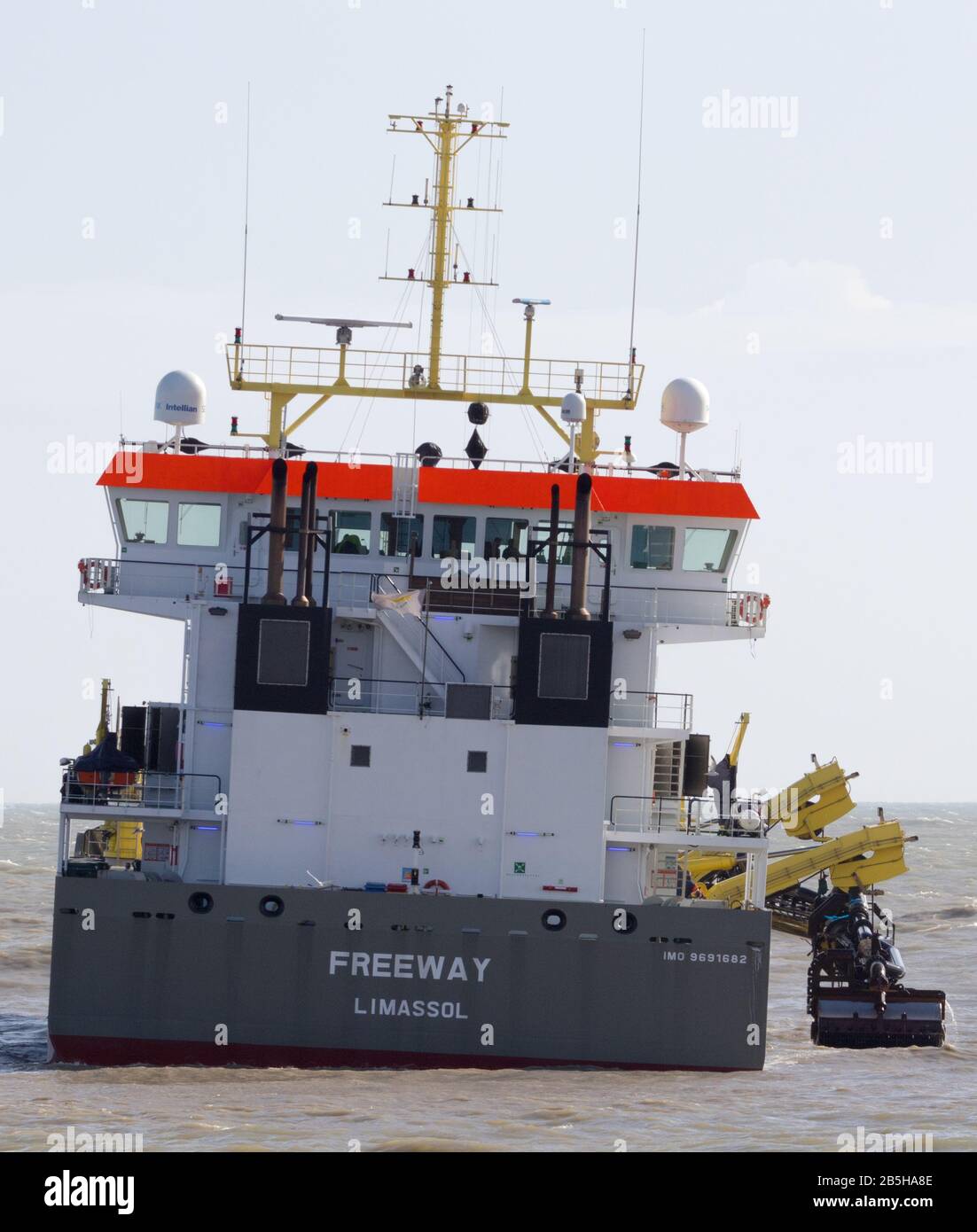 Dredger ship navy working hi-res stock photography and images - Alamy