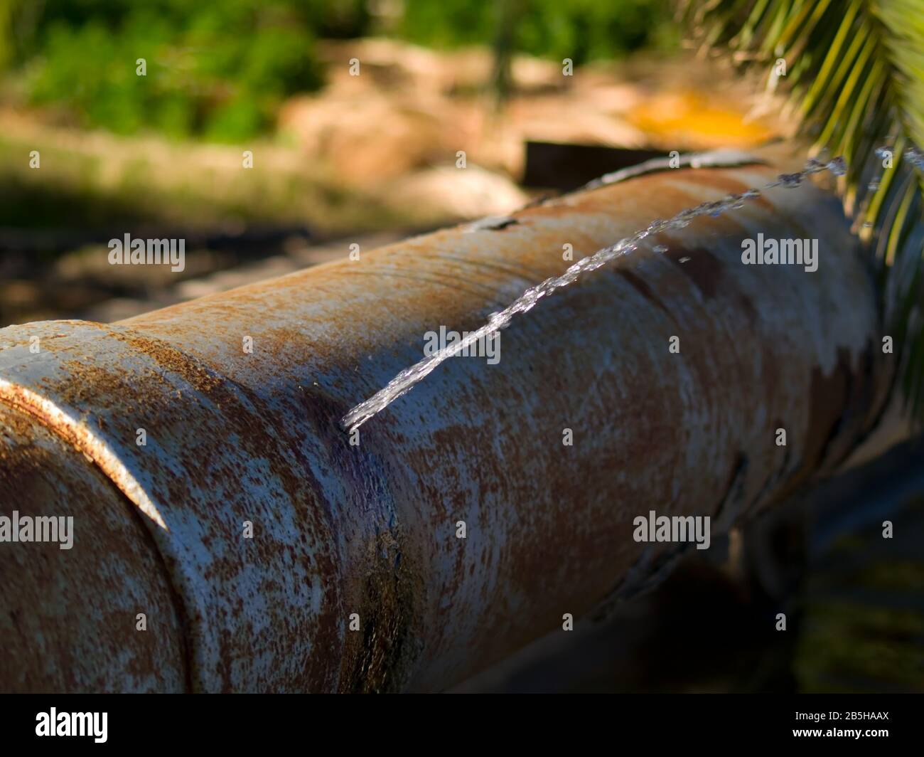 Old rusted pipe hi-res stock photography and images - Alamy
