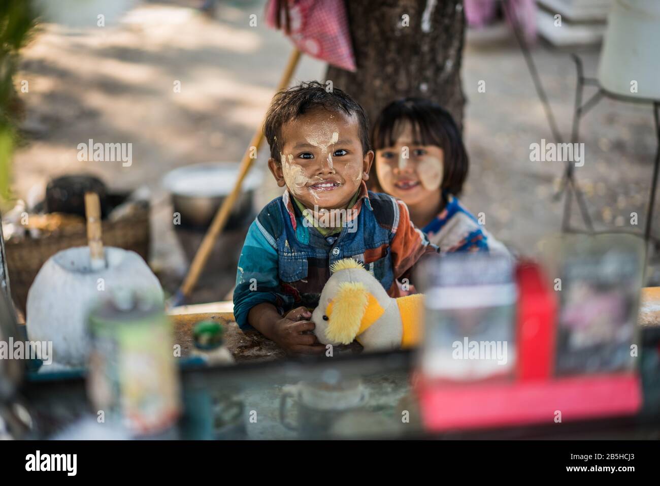 Street food, Myanmar, Asia Stock Photo - Alamy