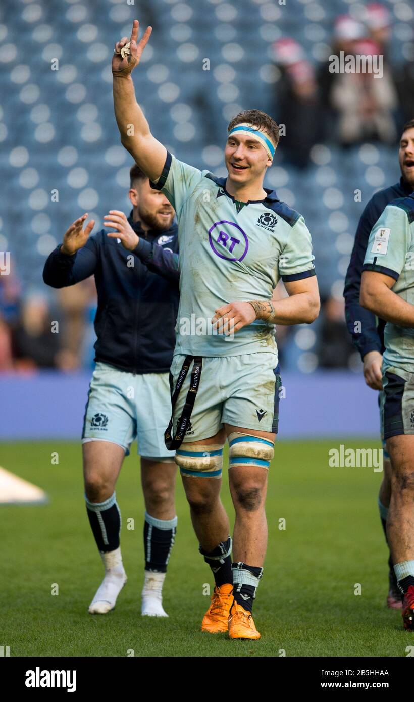 BT Murrayfield Stadium, Edinburgh, Scotland, UK. 8th Mar, 2020 ...