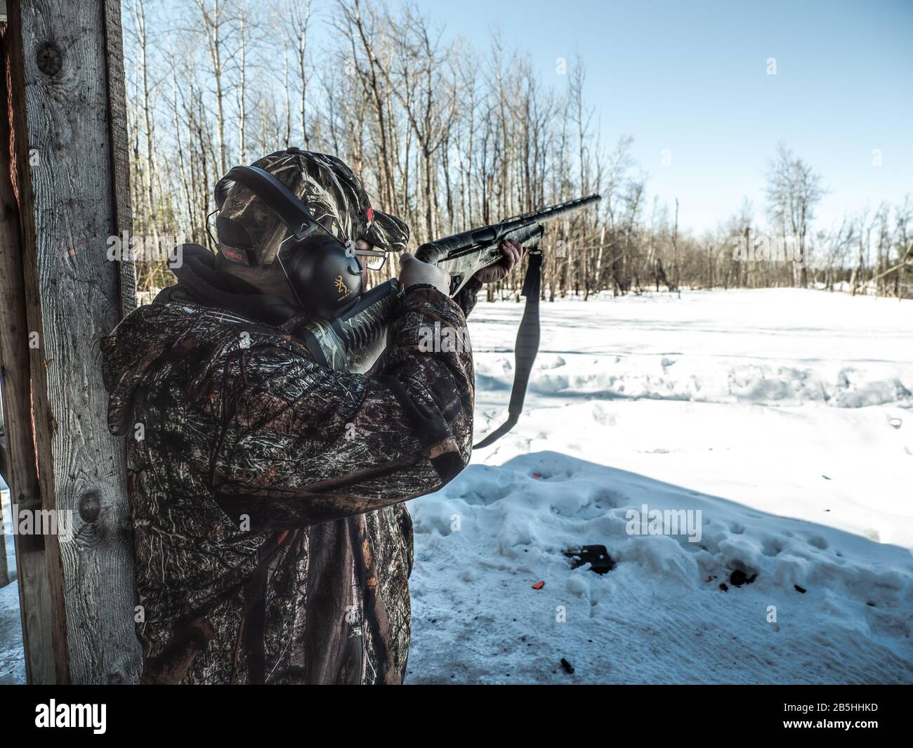 Clay target shooting hi-res stock photography and images - Alamy