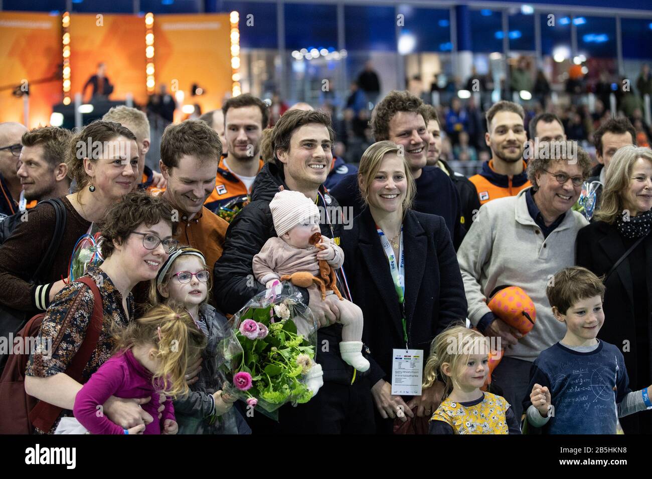 Heerenveen, Netherlands. 08th Mar, 2020. HEERENVEEN, Thialf Ice Stadium ...