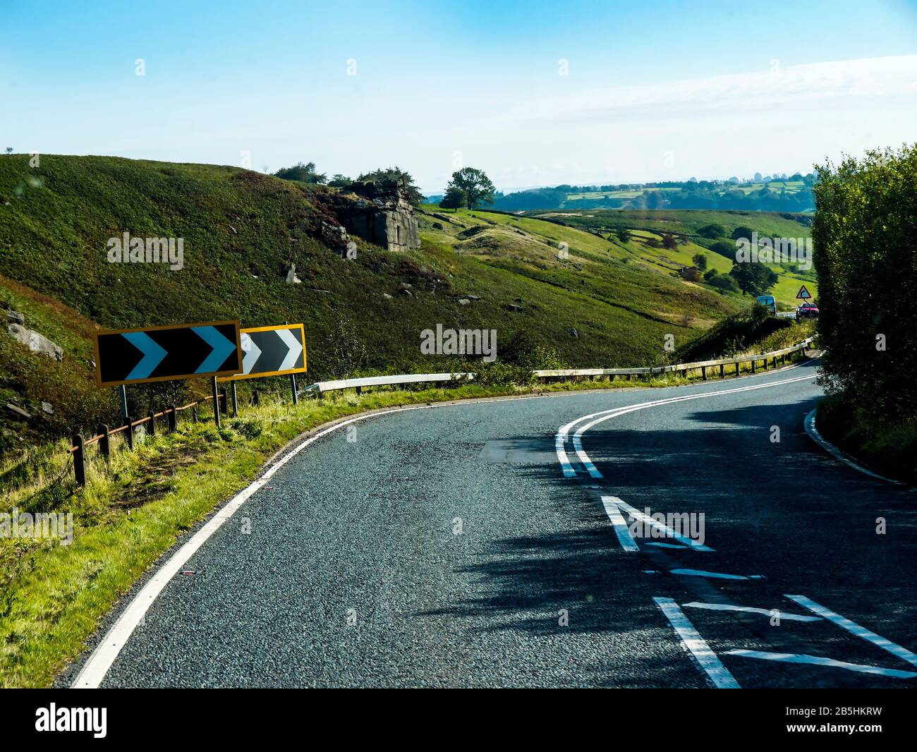Lancs yorkshire border hi-res stock photography and images - Alamy