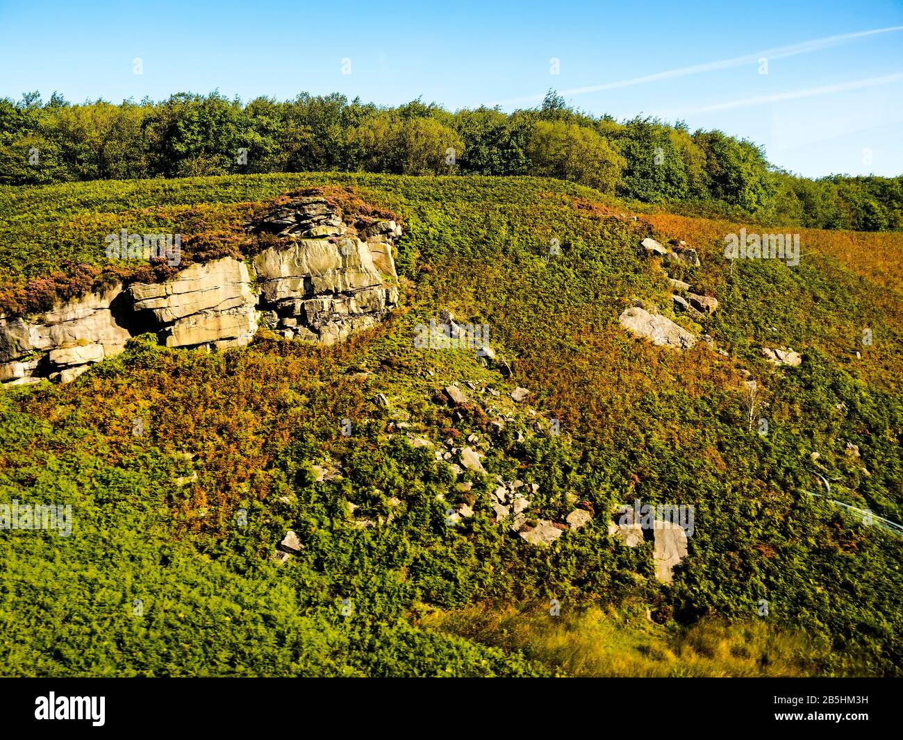 Lancs yorkshire border hi-res stock photography and images - Alamy