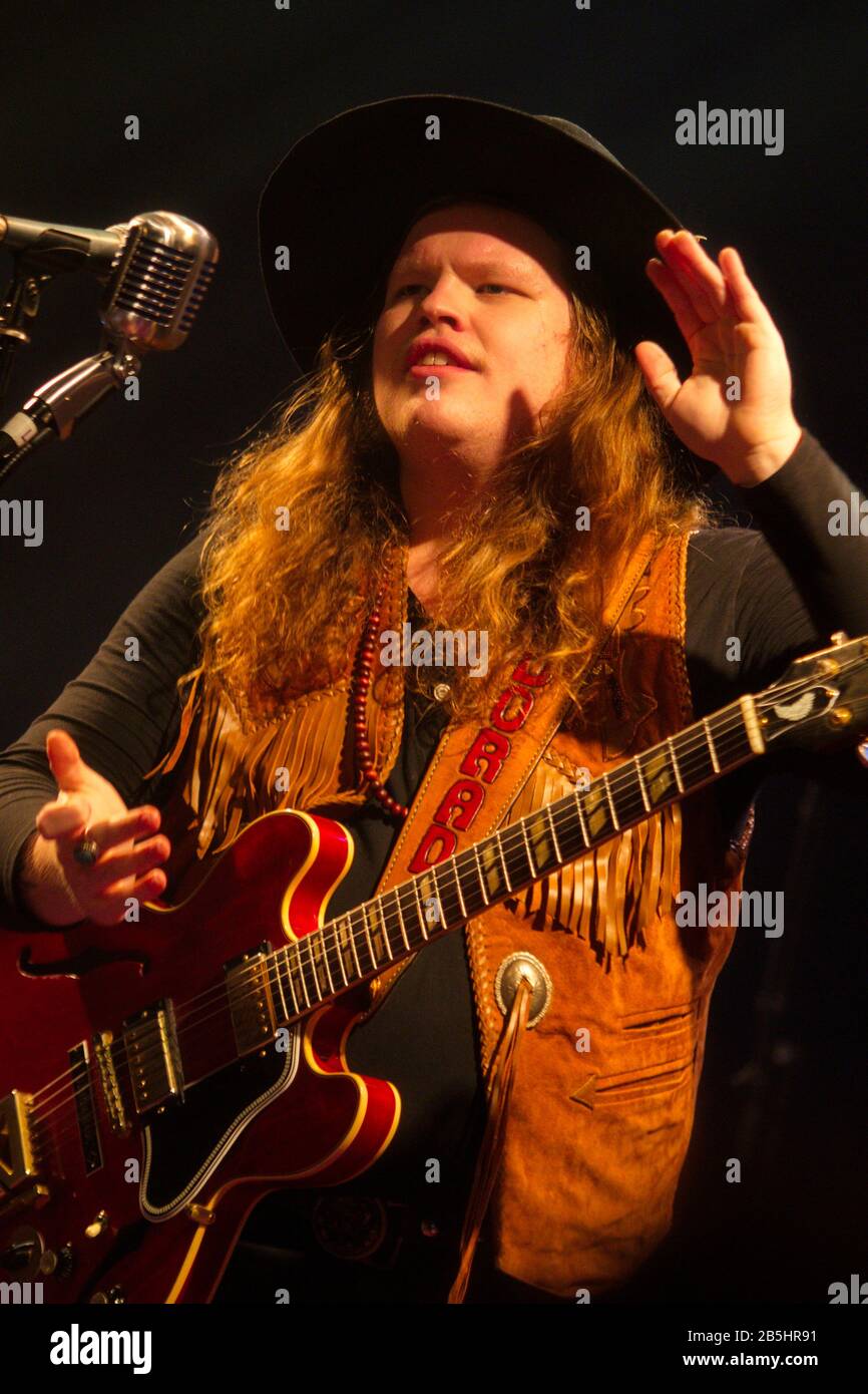 The Marcus King Band live at a concert of their 'El Dorado' tour in ...