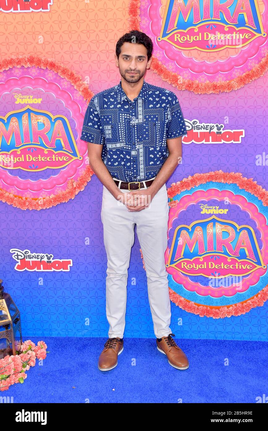 Karan Soni at the premiere of the Disney Junior TV seire 'Mira, Royal ...