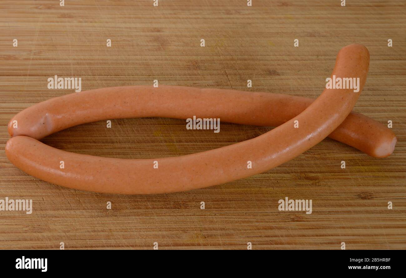 Paar Wiener Wuerstchen Stock Photo - Alamy