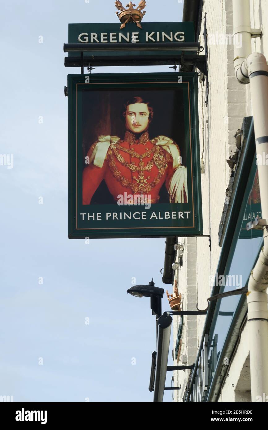 The Prince Albert Pub, Silver Street, Ely, Cambridgeshire, UK Stock ...
