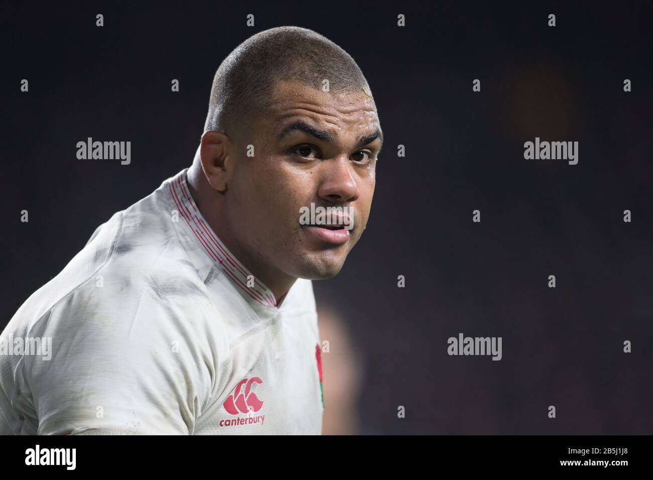 London, UK. 07th Mar, 2020. Kyle Sinckler (England, 3). Fourth matchday ...