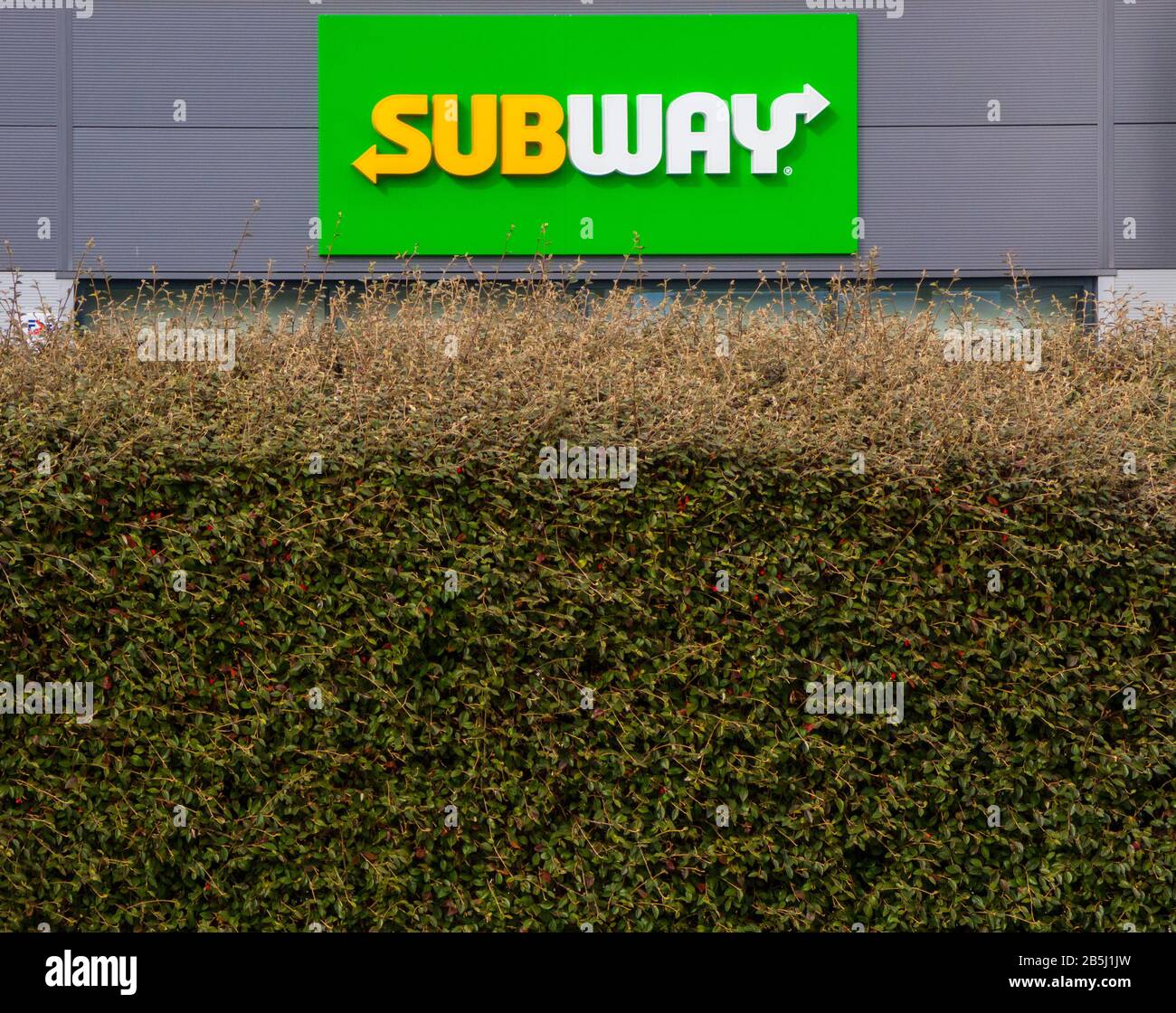 Subway restaurant logo hi-res stock photography and images - Alamy