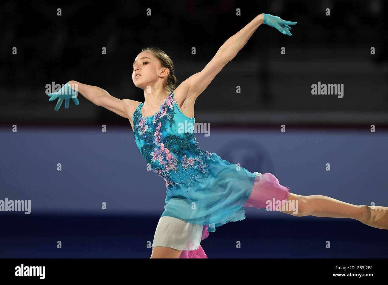 Kamila VALIEVA from Russia, during the Exhibition Gala at the ISU World Junior Figure Skating ...