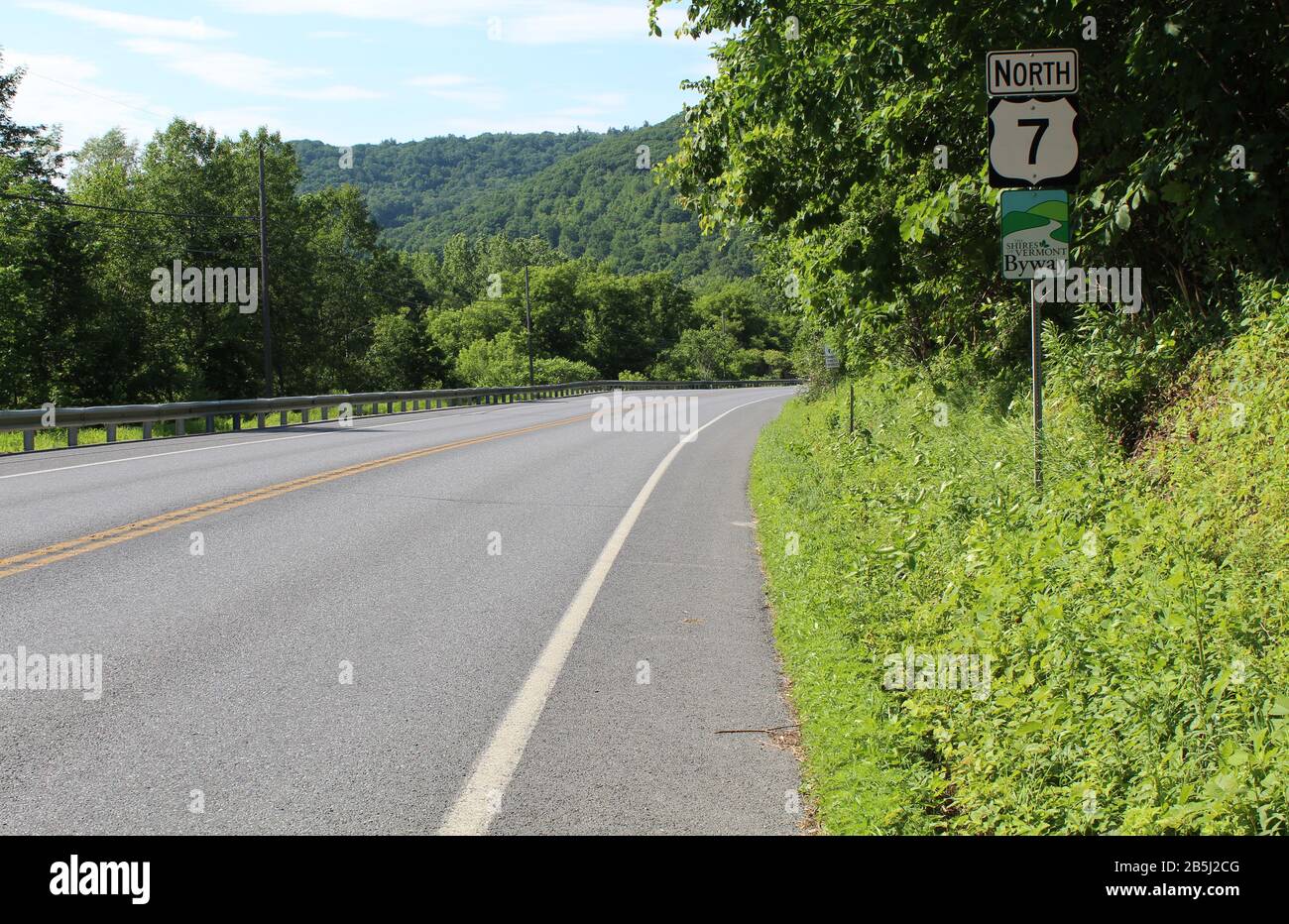 Route 7 vermont hi-res stock photography and images - Alamy