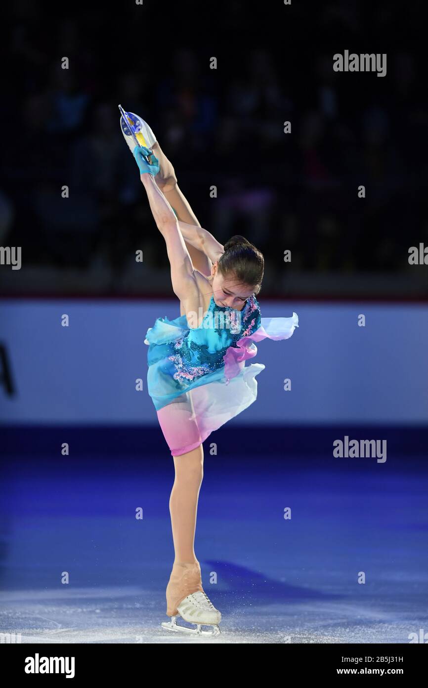 Tallinn, Estonia. 8th Mar 2020. Kamila VALIEVA from Russia, during the Exhibition Gala at the ...