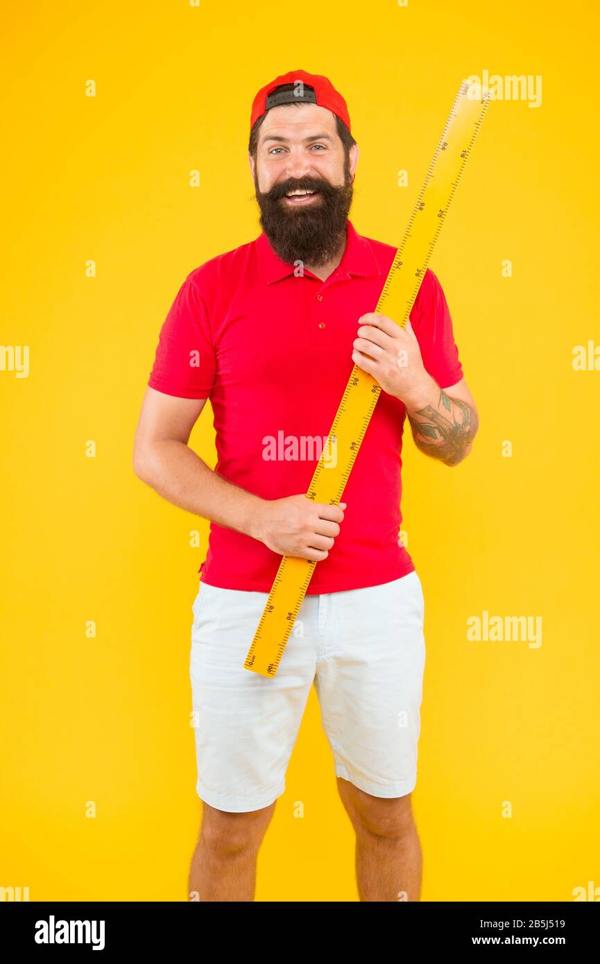 Size measurement. Measuring length. Sizing clothes. Student study stem ...